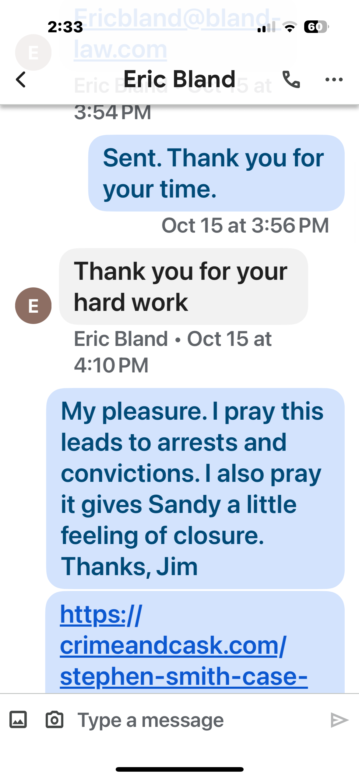ODC Opens Investigation Into Attorney Eric Bland | Crime and Cask News ...